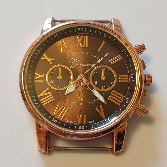 Geneva | Accessories | Geneva Mens Slim Fashion Quartz Movt Watch Case ...
